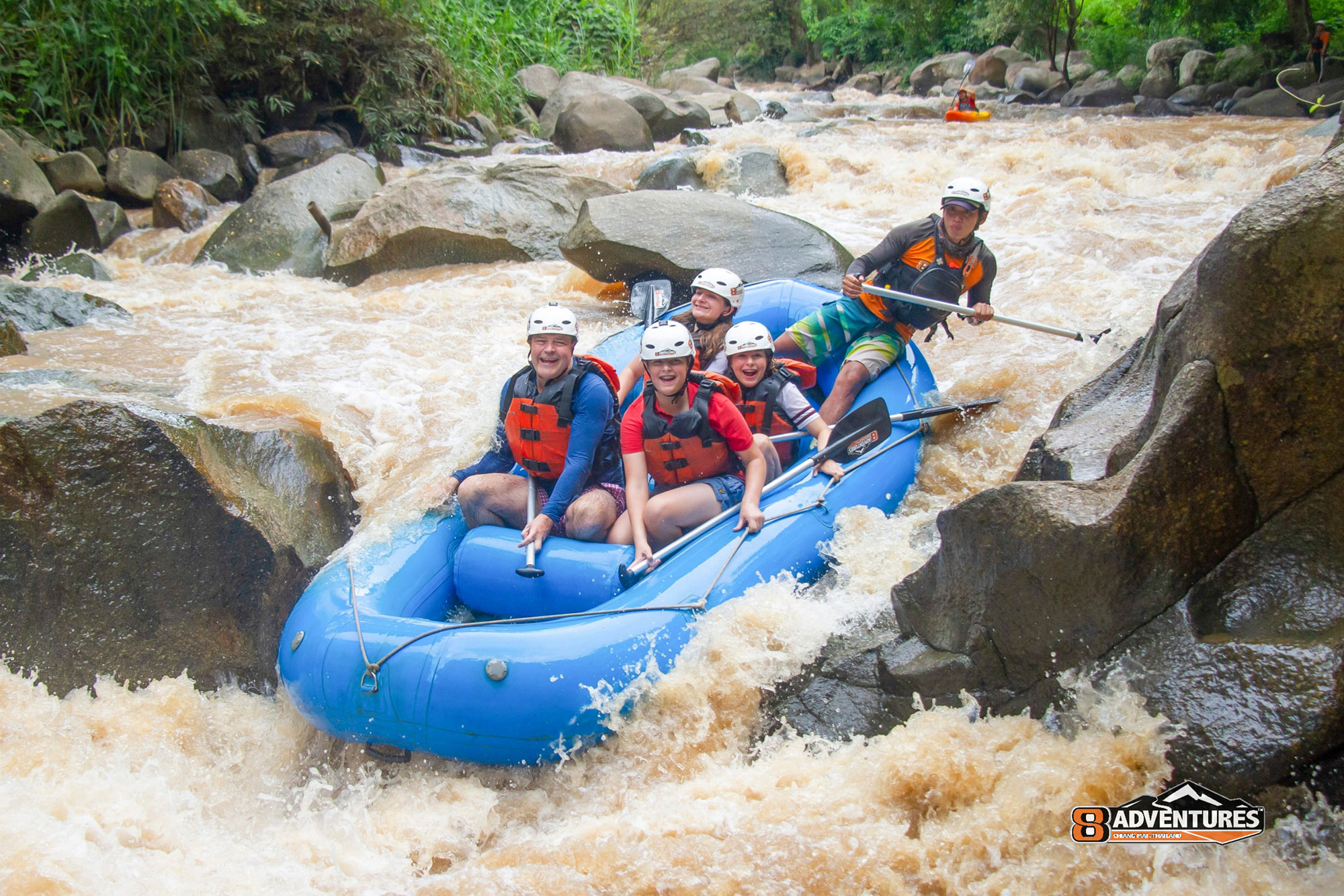 White Water Rafting - Chiang Mai Rafting - 8Adventures