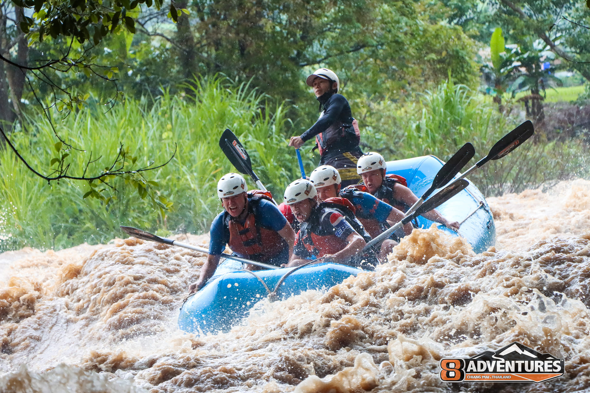 White Water Rafting - Chiang Mai Rafting - 8Adventures